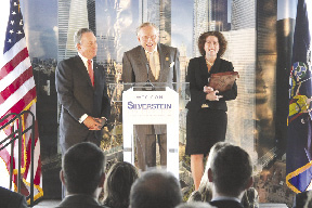 Roger Silverstein of Silverstein Props. and team lease 129,000 s/f : NYREJ