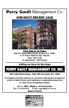 Jeffrey Gault of Perry Gault Management sells five-story walk-up for $3 ...