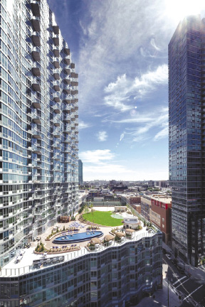 TF Cornerstone opens 50,000 s/f amenity deck at 4545 Center Blvd. in ...