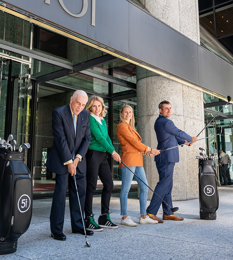 CBRE and Compass represent Five Iron Golf in 30,000 s/f lease at 101 ...