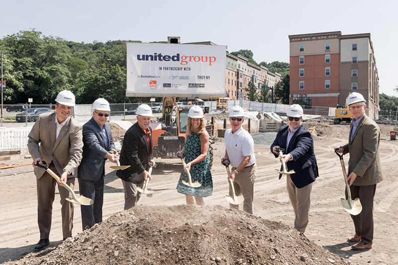 United Group breaks ground on new mixed-use development : NYREJ