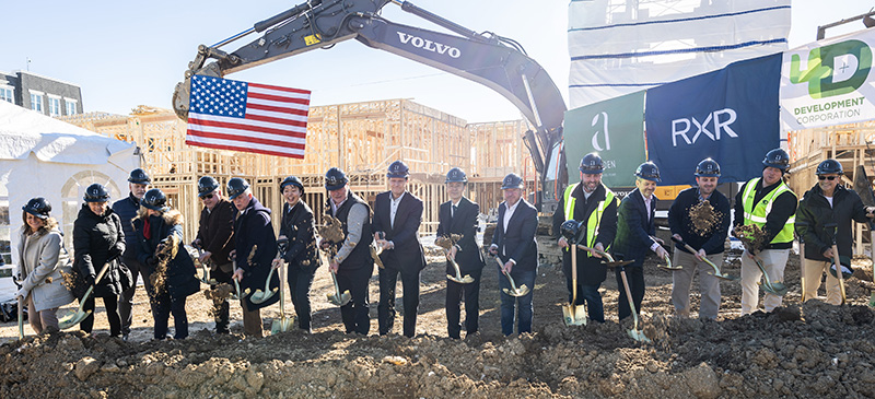RXR and Chuo Nittochi America Corporation Team hold groundbreaking for ...
