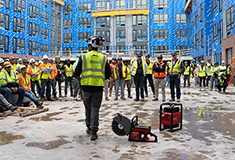 JRM Construction Management holds safety week demonstrations : NYREJ
